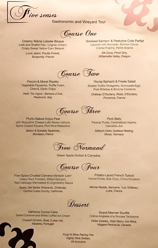 Holy Land Menus