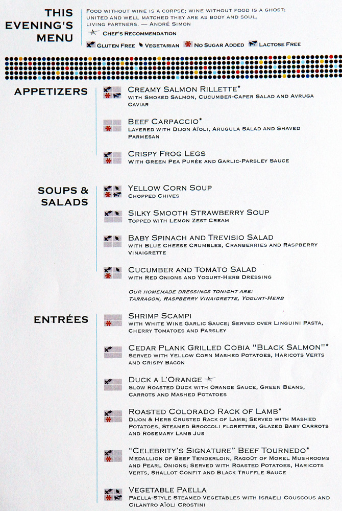 Baltic Menus