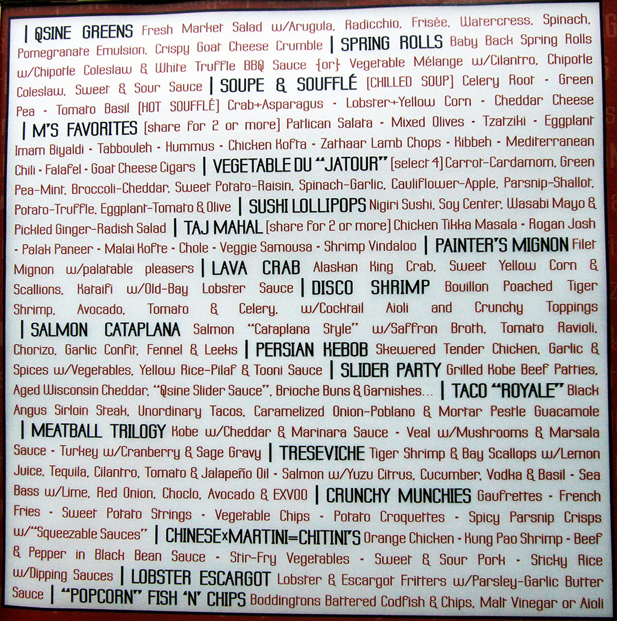 Baltic Menus