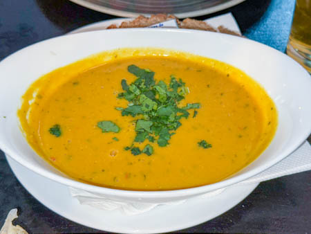 Uniworld Tulips Menus